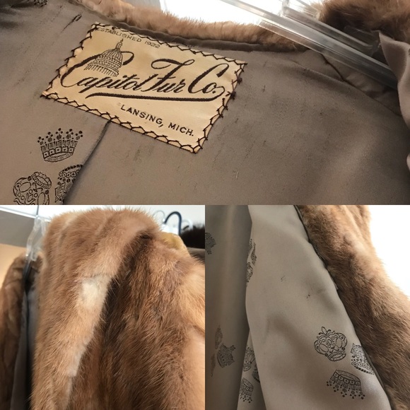 Vintage | Jackets & Coats | Vintage Mink Fur Full Length Coat Authentic ...